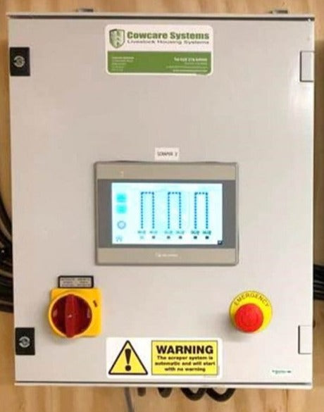 Single phase, 6 Winch Control Panel - Cowcare Systems